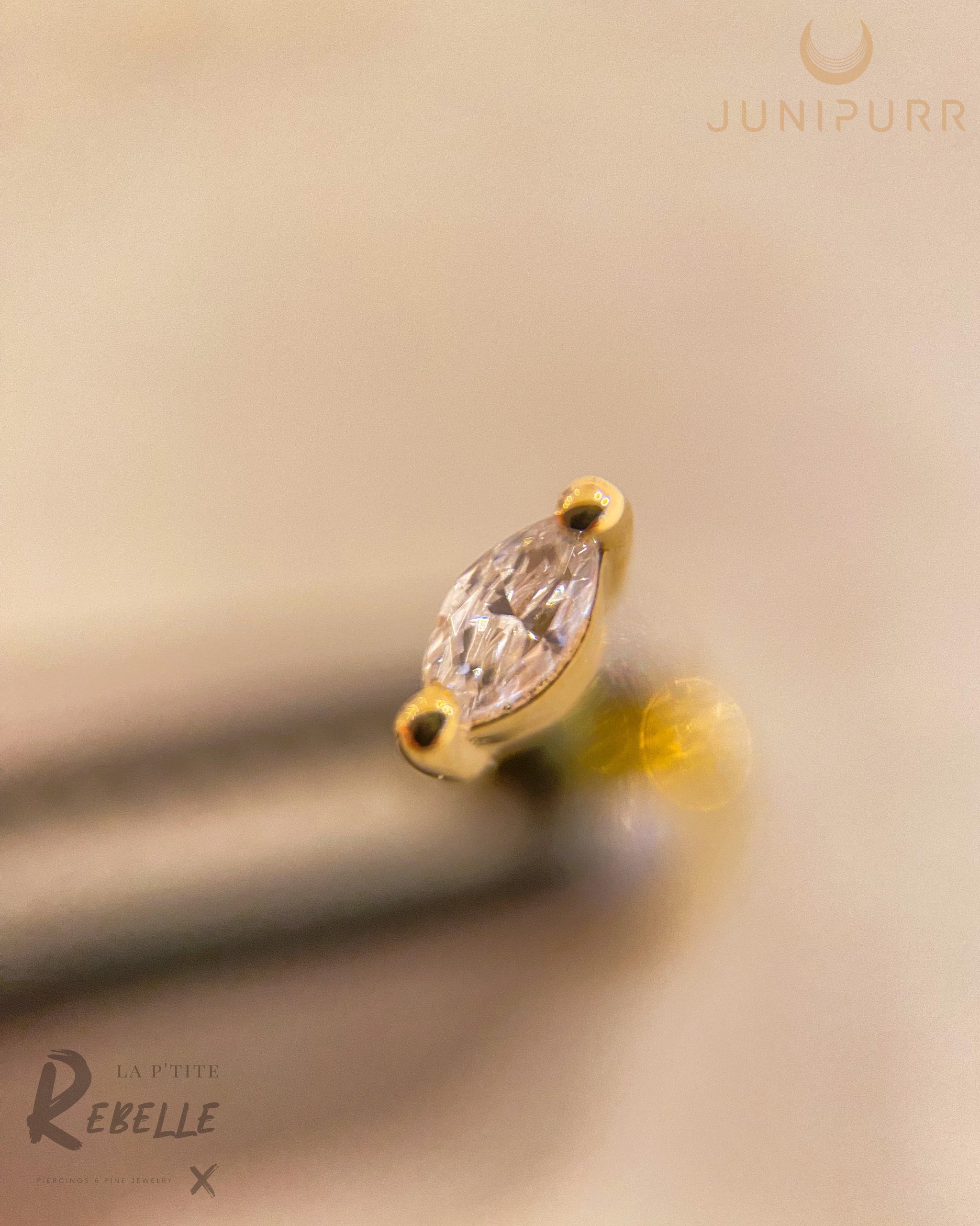 High end piercing studio in Knokke | La p'tite Rebelle | LPRpiercing