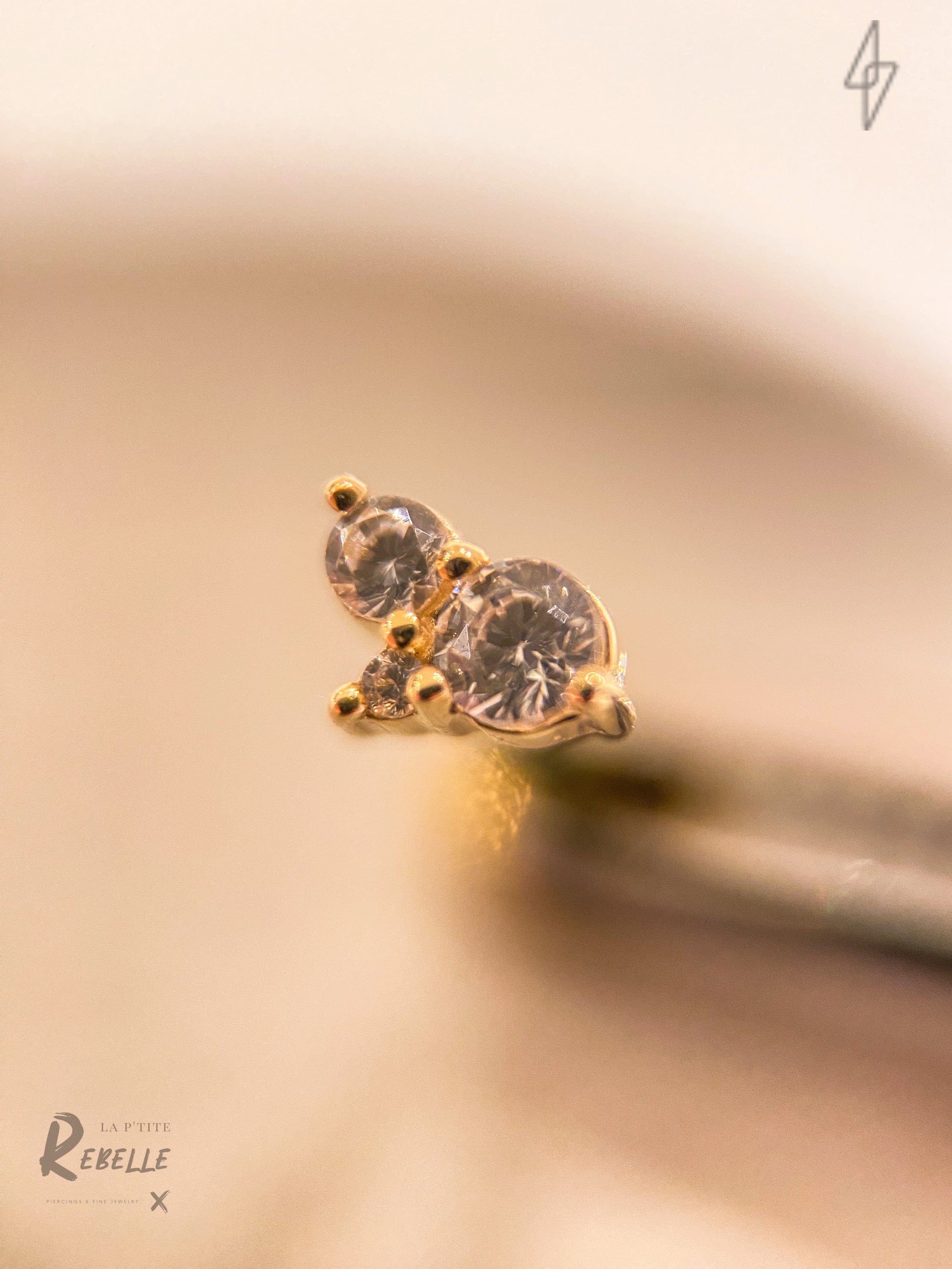 High end piercing studio in Knokke | La p'tite Rebelle | LPRpiercing